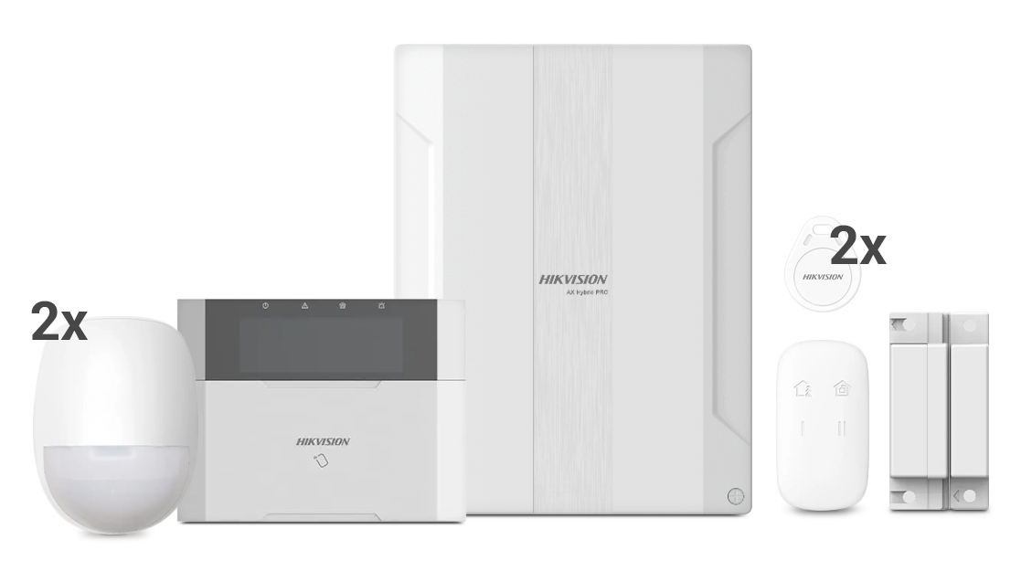 HIKVISION DS-PHA64-Kit-WE AX HYBRID PRO KIT | Video nadzor, domofoni ...